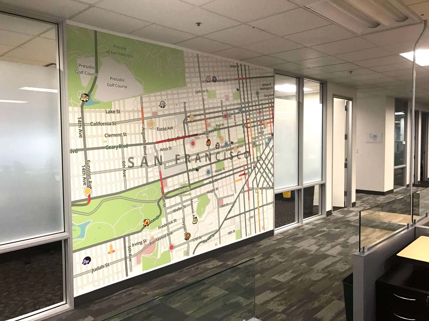 Map out your new office!