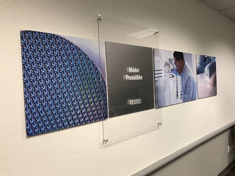 Applied Materials Wall Signage